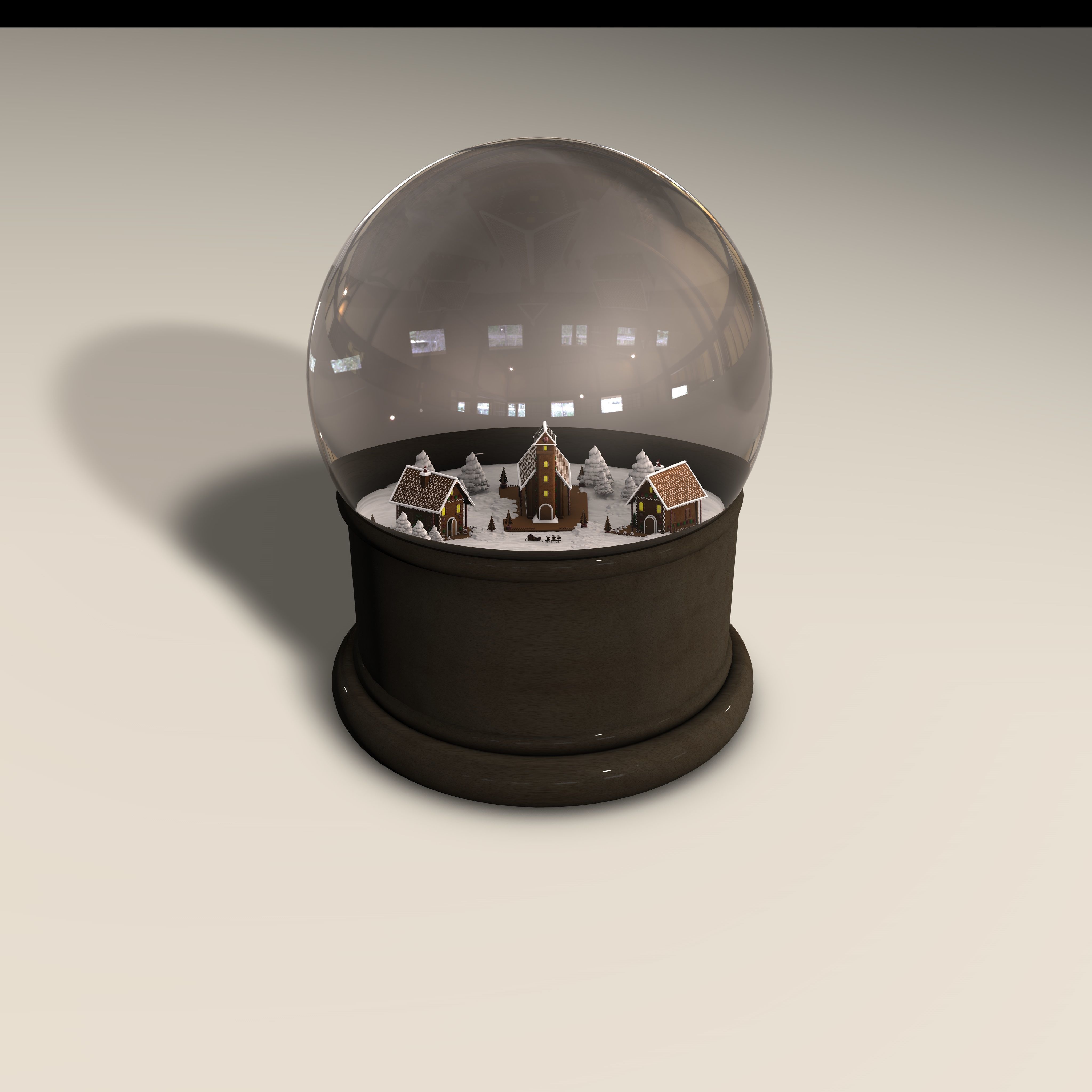 Snow ball 3D model | CGTrader