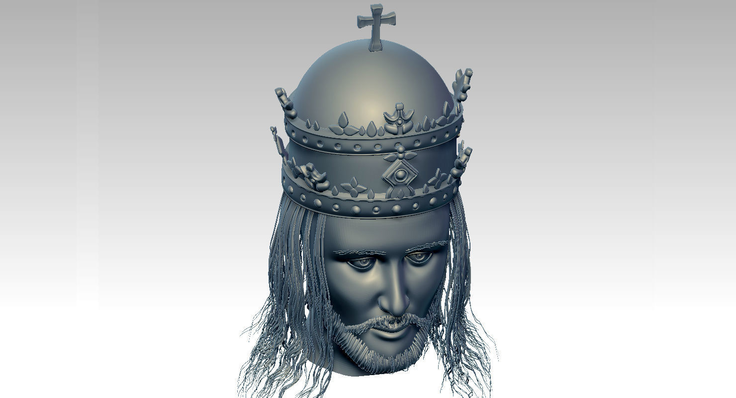 jesus head 3d model 3D model | CGTrader
