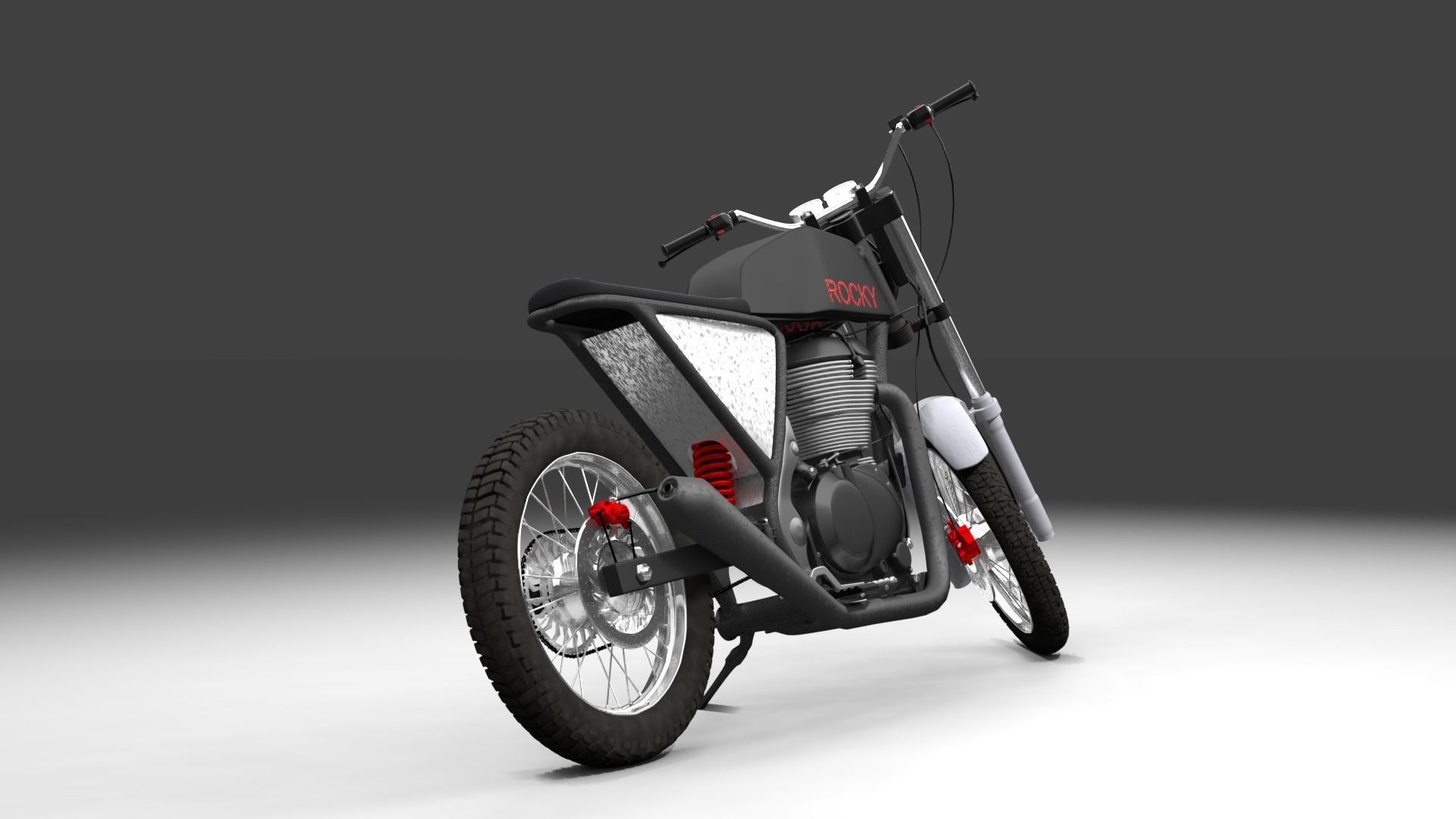 kgf bike 3D model | CGTrader