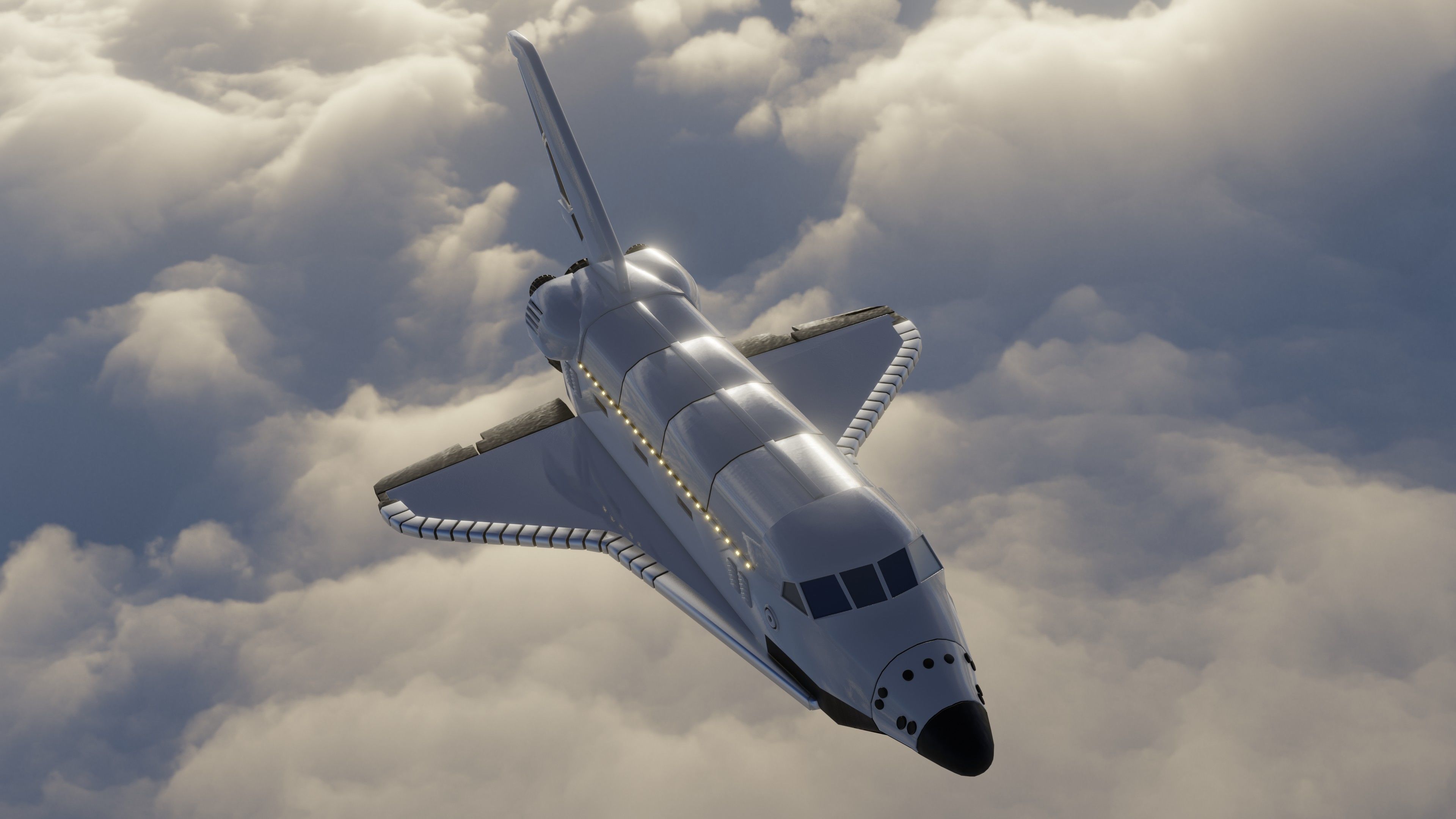 3D model Space Shuttle 3D model VR / AR / low-poly | CGTrader