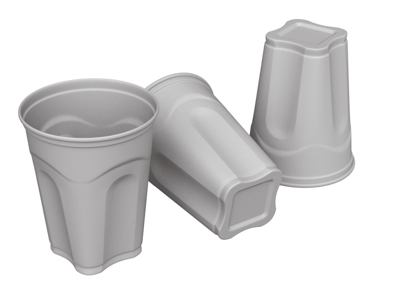 Plastic Cup Model - 1 3D model | CGTrader