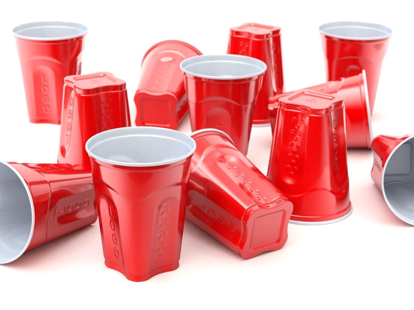 Plastic Cup Model - 1 3D model | CGTrader