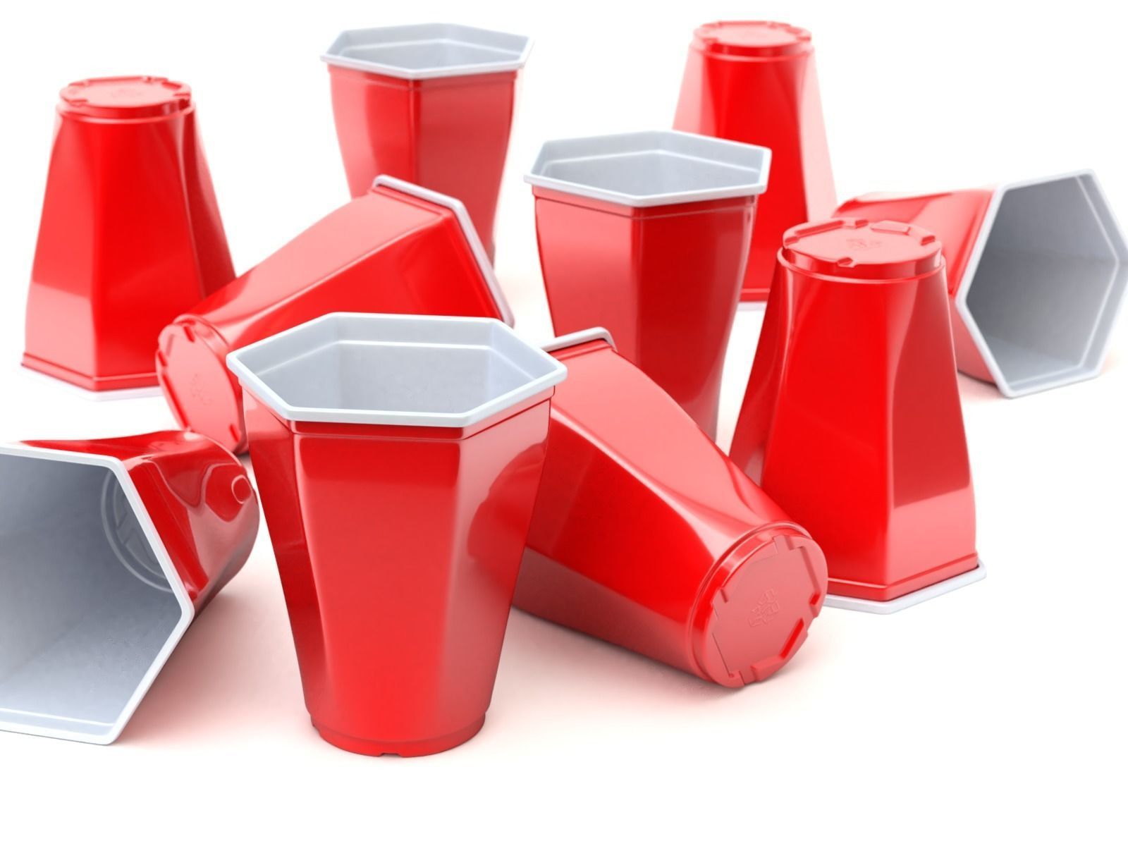 Plastic Cup Model - 3 3D model | CGTrader