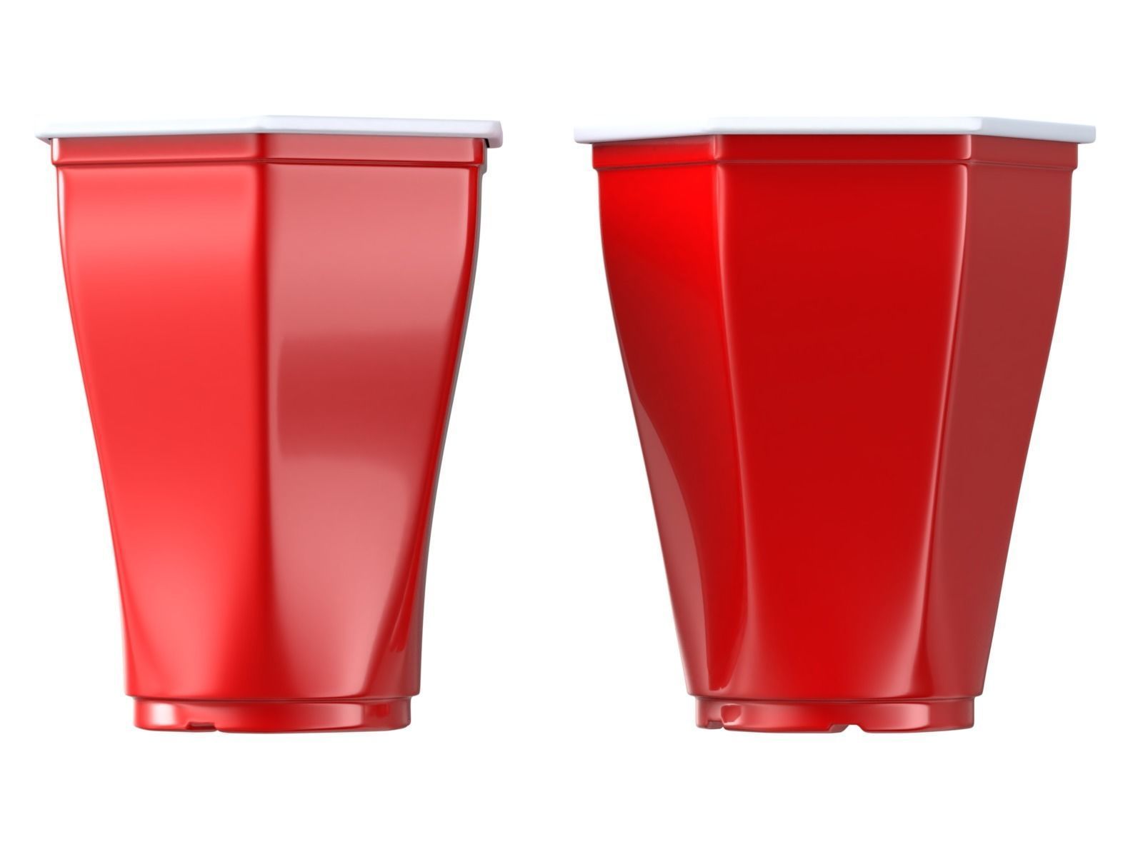 Plastic Cup Model - 3 3D model | CGTrader