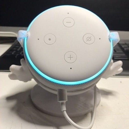 Amazon Alexa ECHO DOT 3 HOLDER 3D model 3D printable | CGTrader