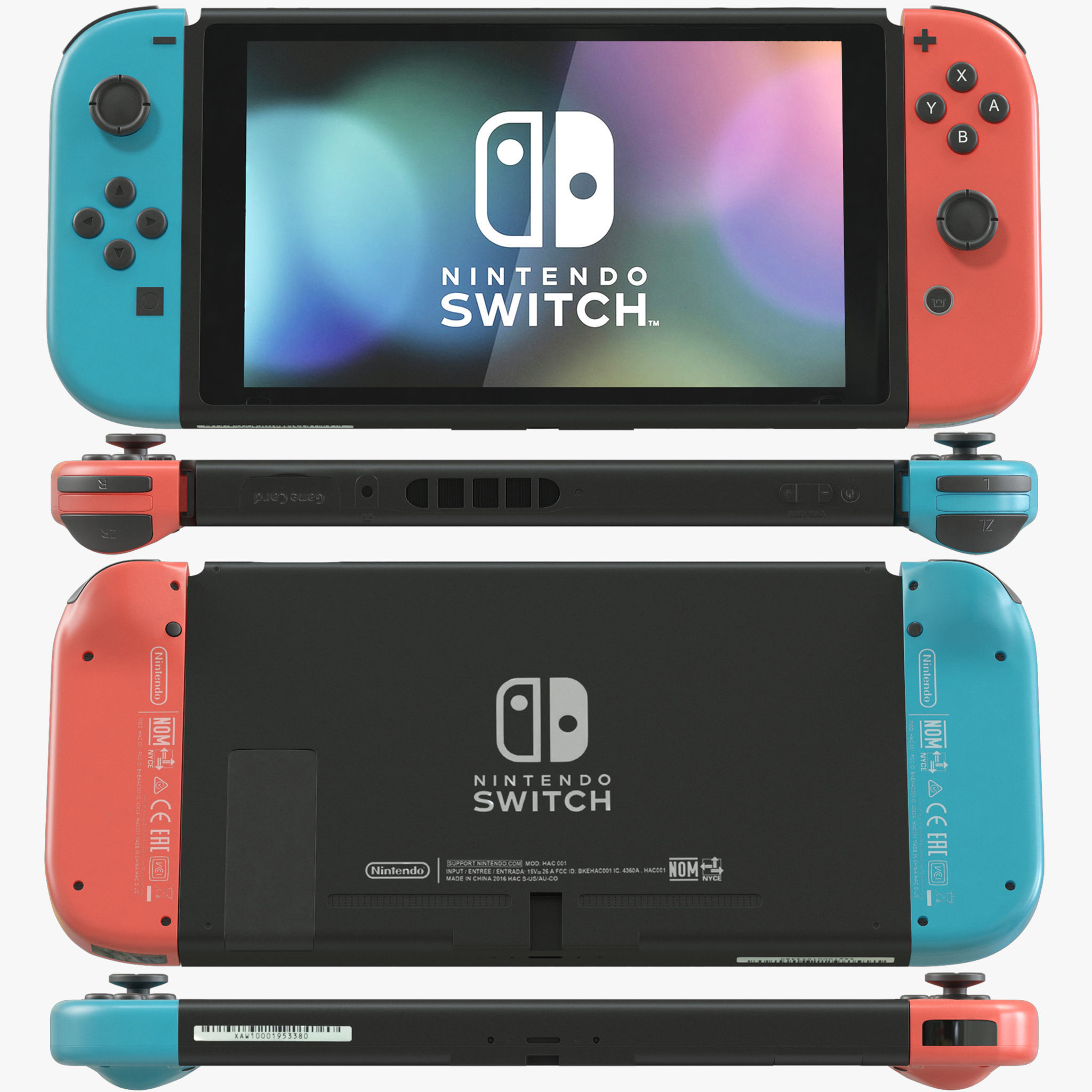 Nintendo Switch Console 3D model | CGTrader
