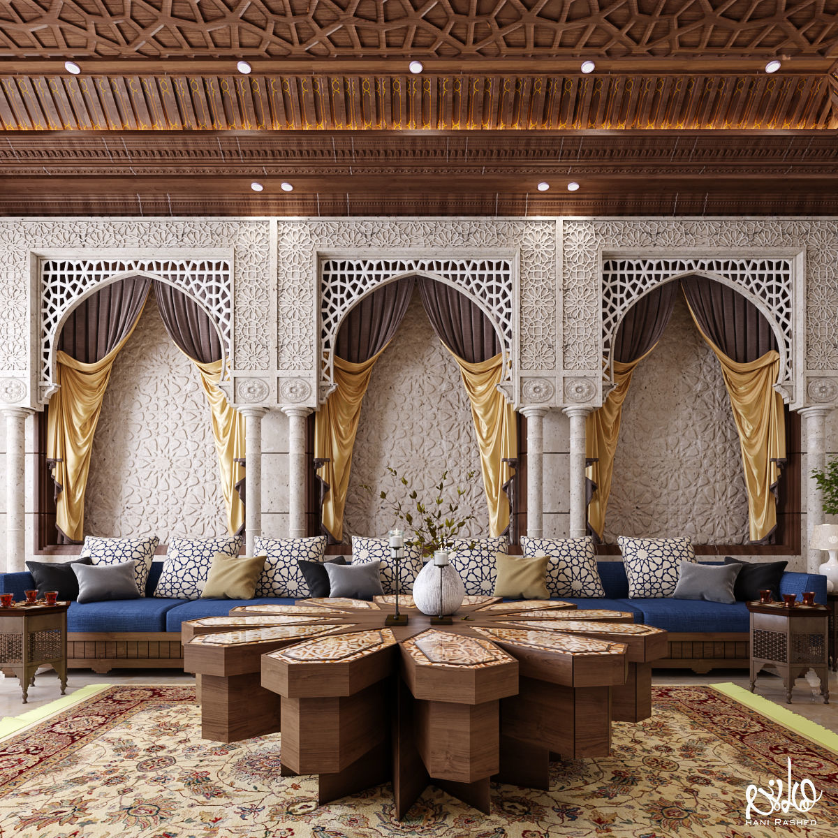 3D Arabic Islamic Majlis | CGTrader