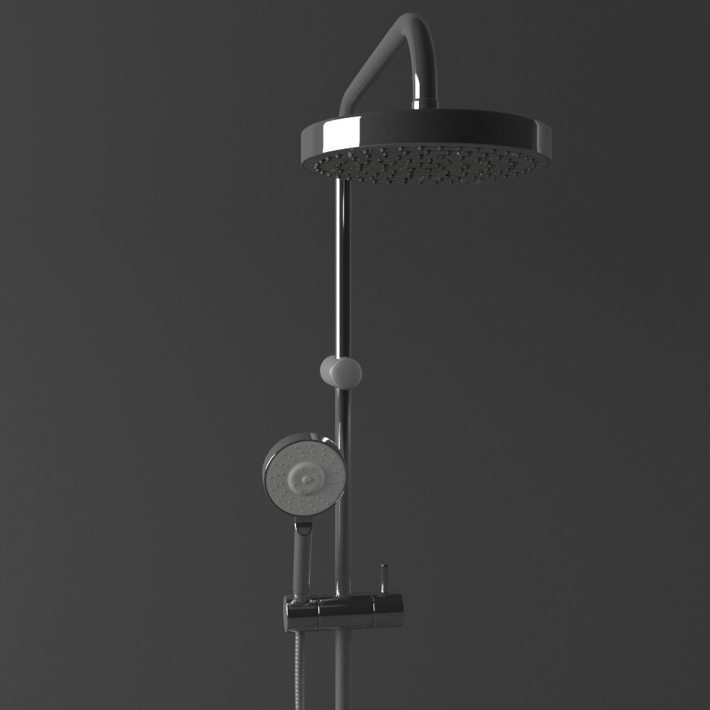 Realistic Shower Water Animated 3D model animated | CGTrader