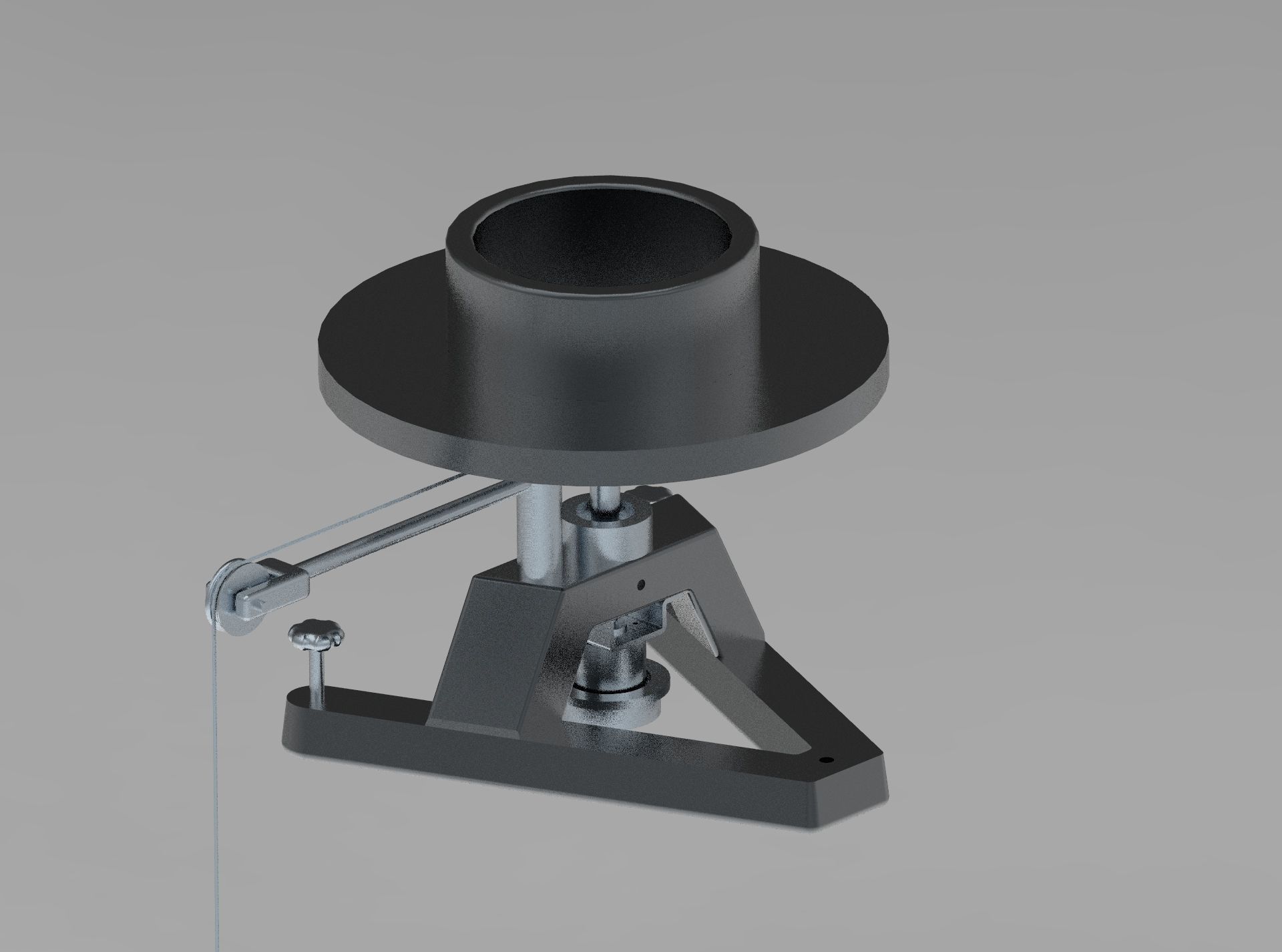 Moment of Inertia Lab Apparatus 3D model | CGTrader