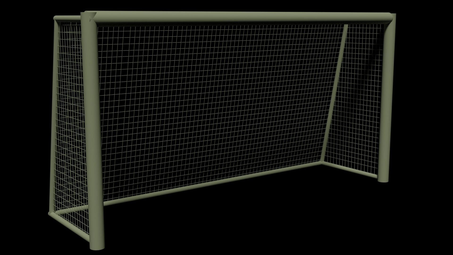 Football-Soccer Goal 3D model | CGTrader