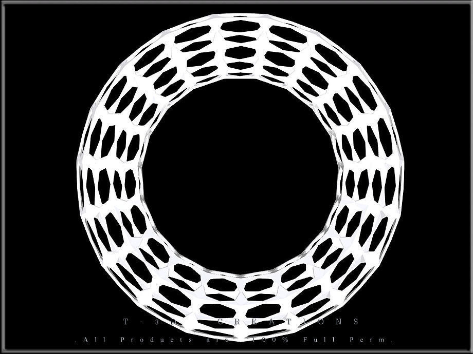 3D model Wire Torus 02 VR / AR / low-poly | CGTrader