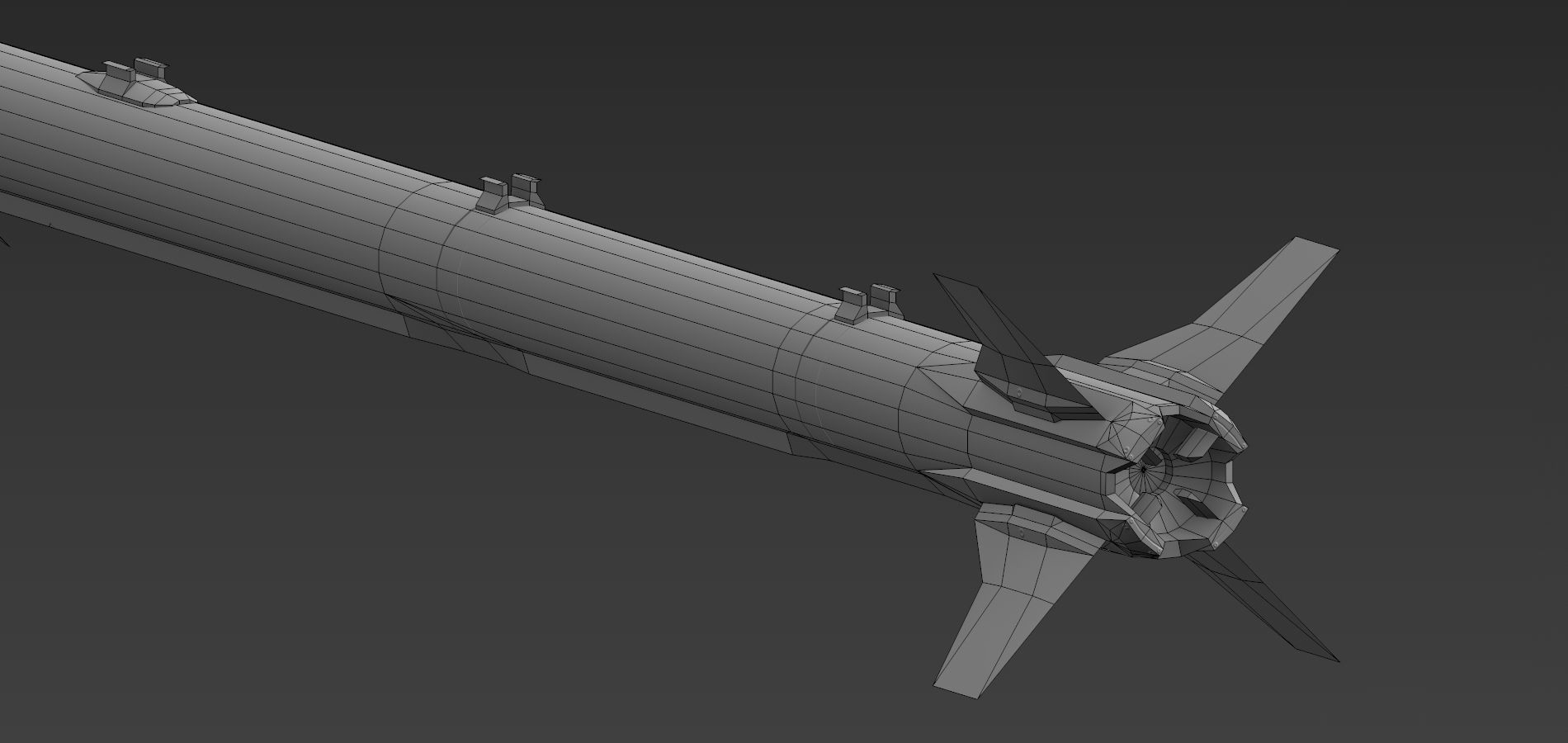 3D model AIM 9x VR / AR / low-poly | CGTrader