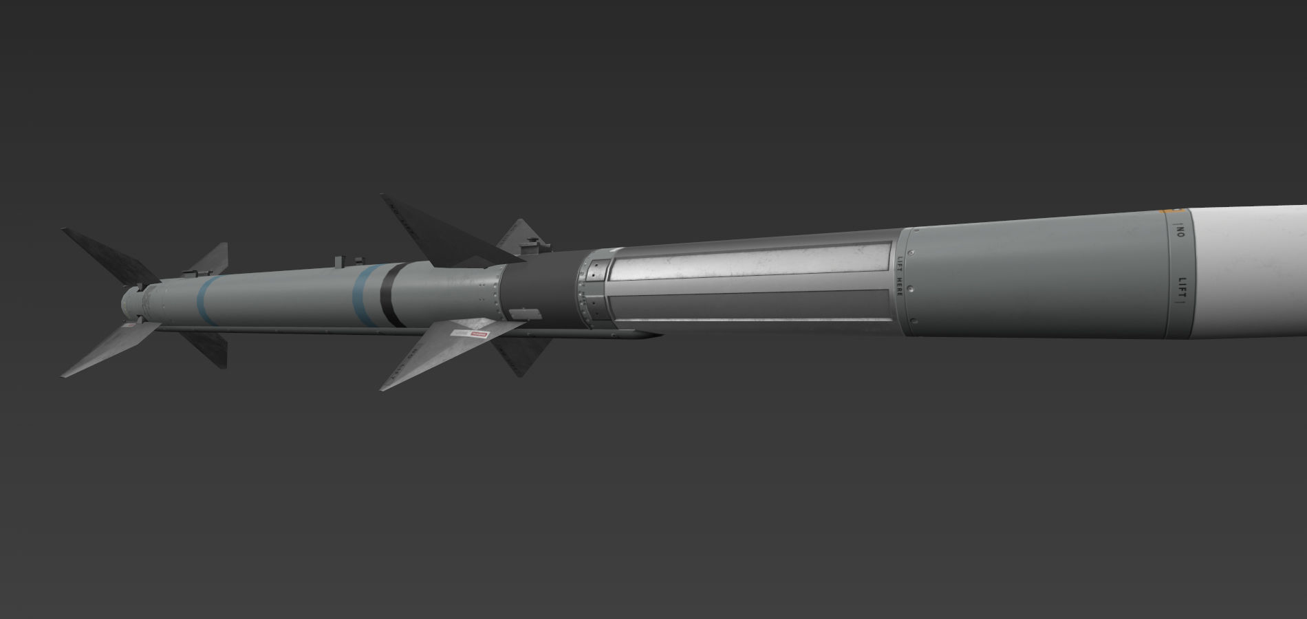 3D model AIM 120 VR / AR / low-poly | CGTrader
