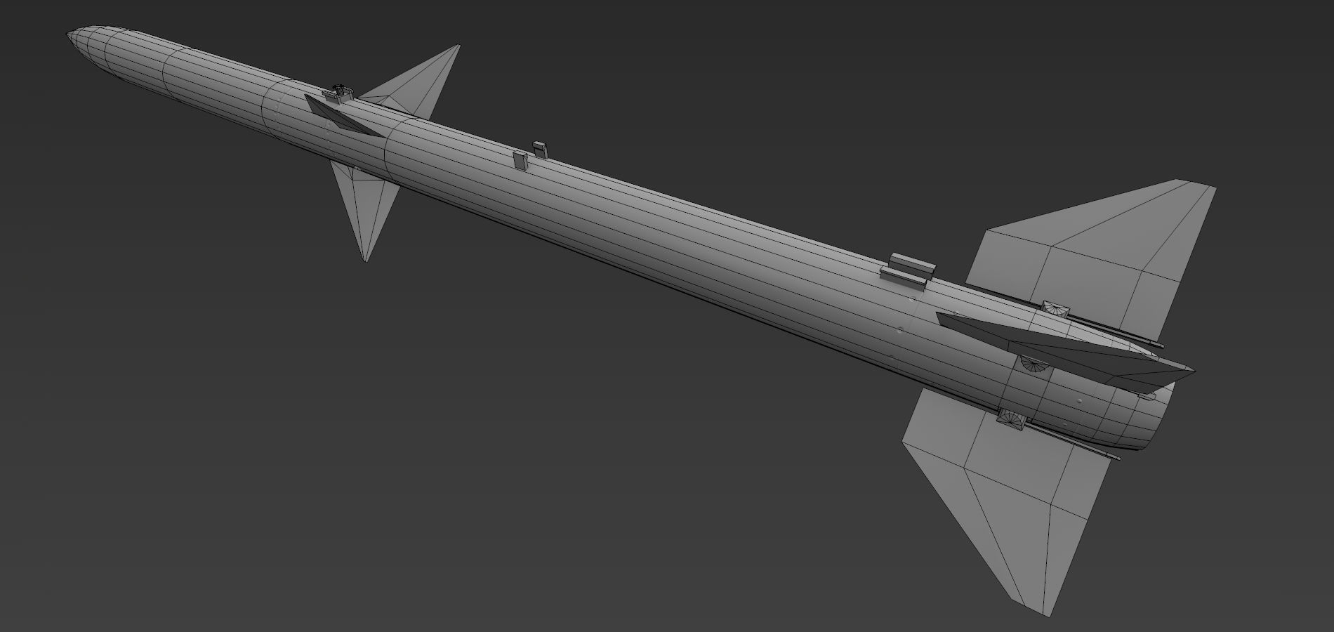 3D model AIM 120 VR / AR / low-poly | CGTrader