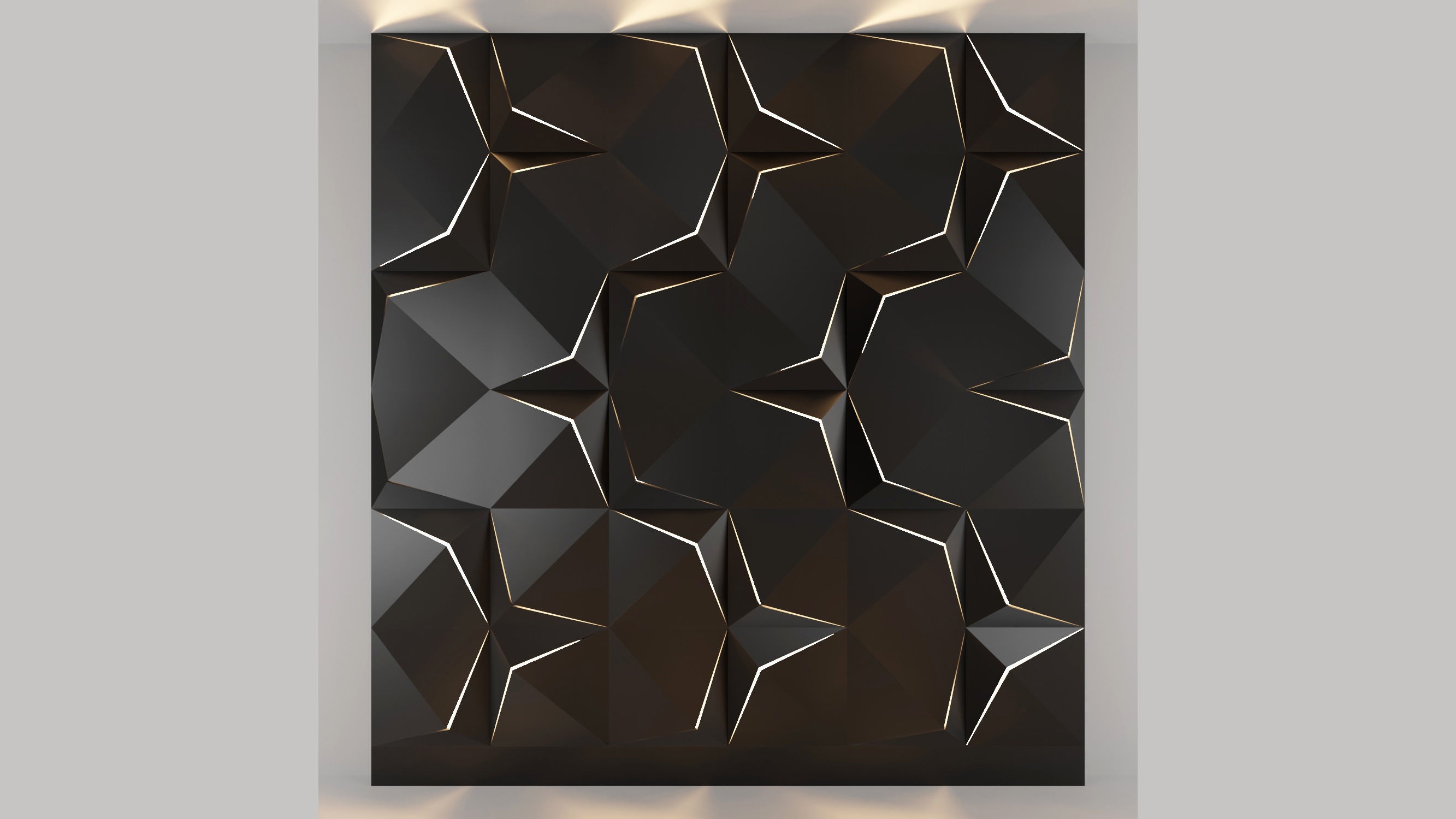 3D model 3d panel 08 VR / AR / low-poly | CGTrader