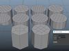 Quad Cap Cylinders 3D model | CGTrader
