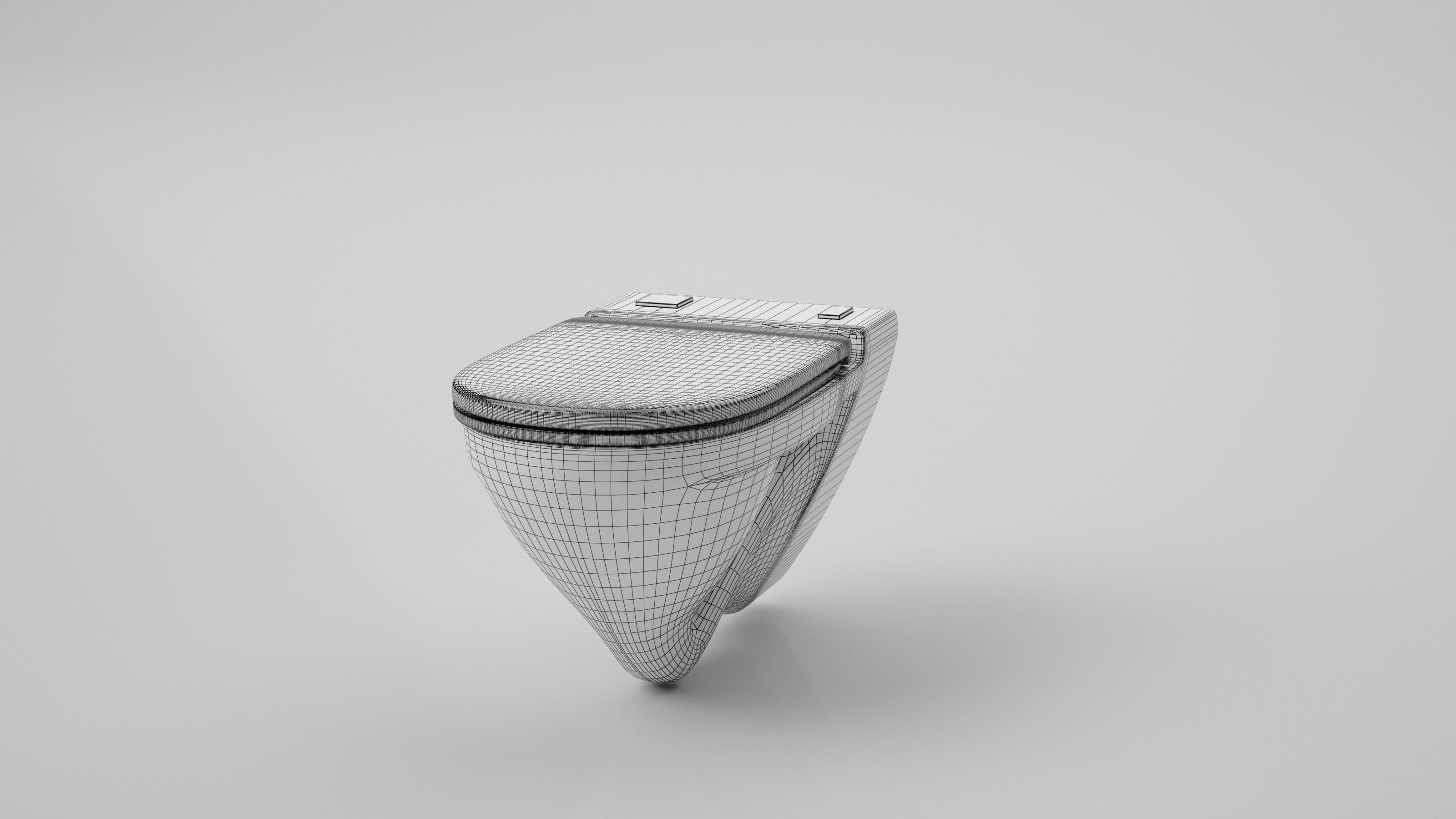 Bathroom Toilet free 3D model | CGTrader