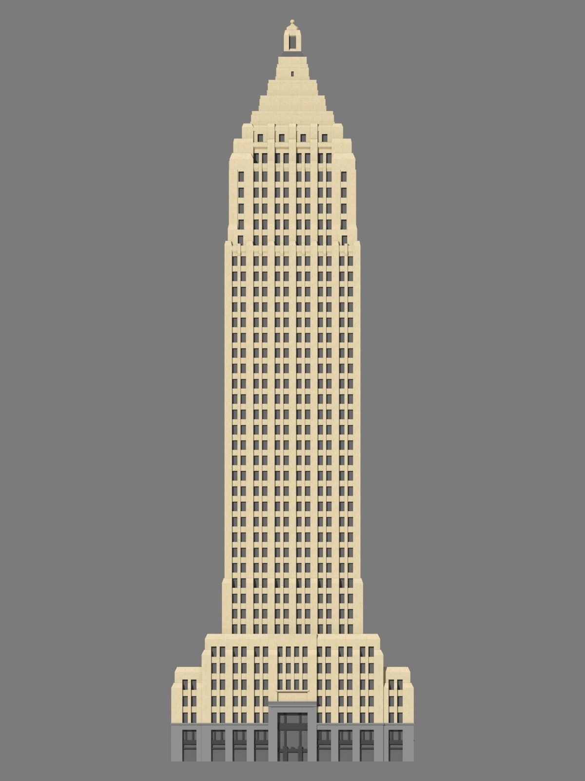 Gulf Building 3D model 3D printable | CGTrader