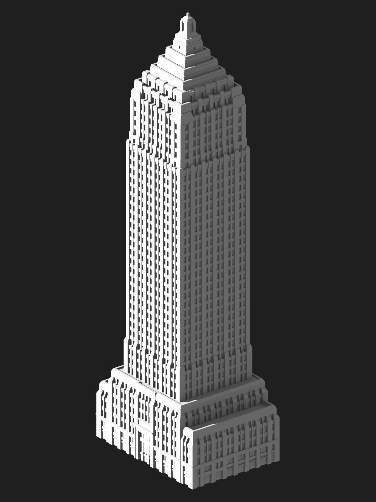 Gulf Building 3D model 3D printable | CGTrader