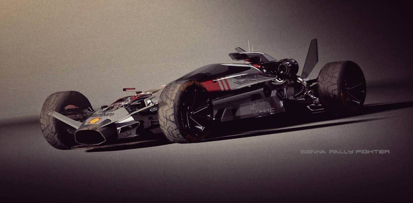 3D model Senna Rally Fighter V12 VR / AR / low-poly | CGTrader