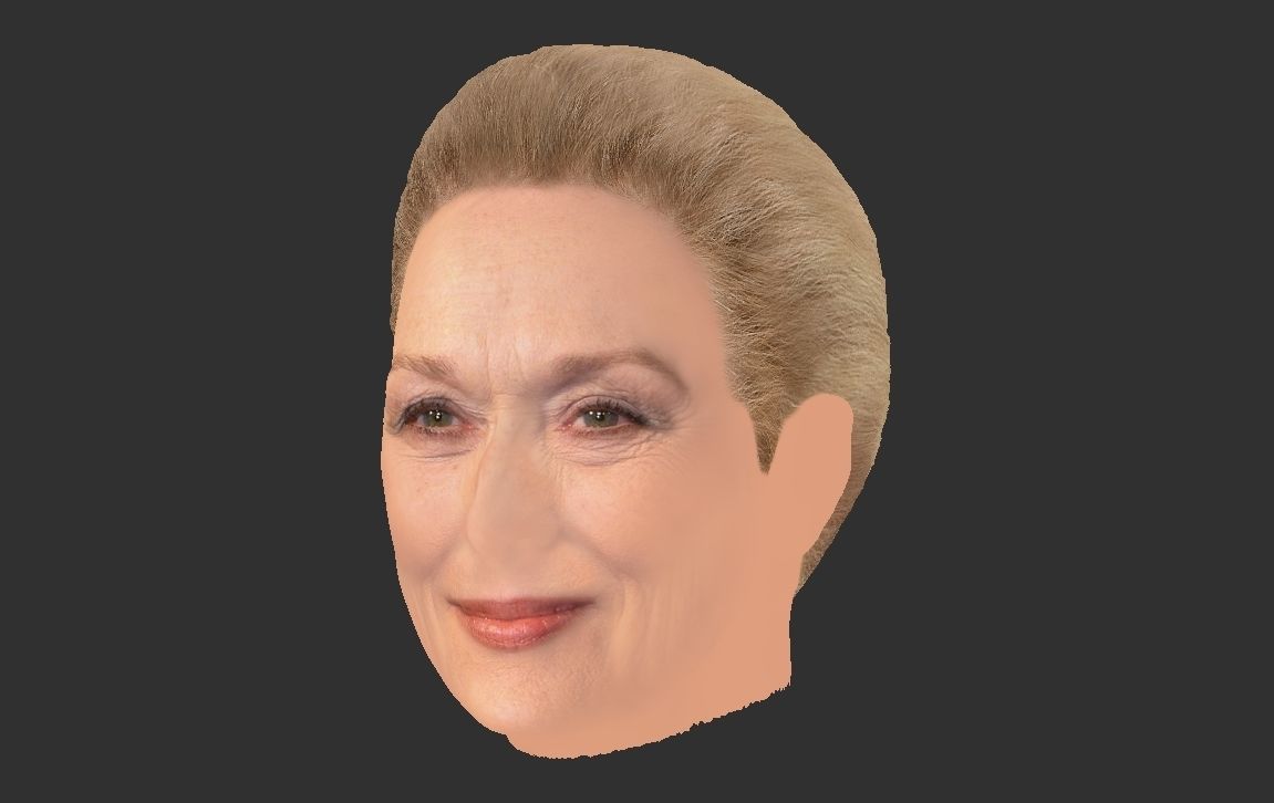 Meryl Streep 3D model | CGTrader