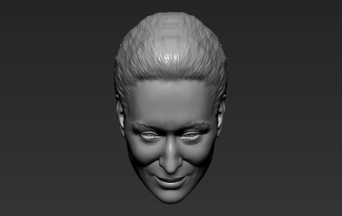 Meryl Streep 3D model | CGTrader