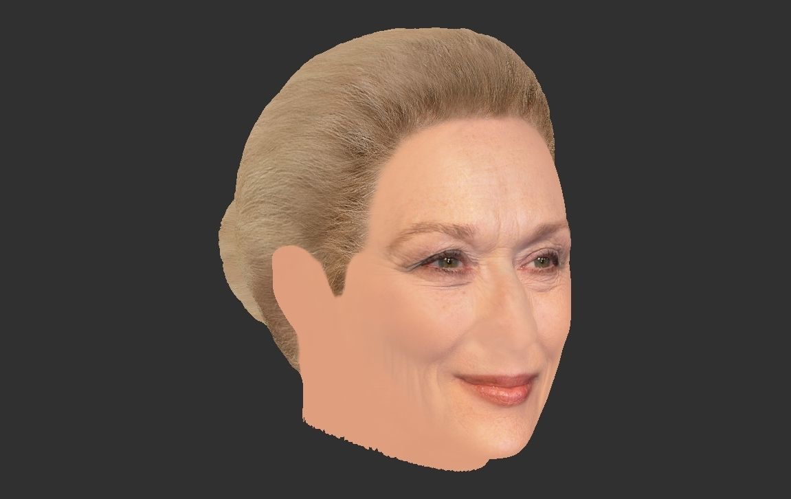 Meryl Streep 3D model | CGTrader