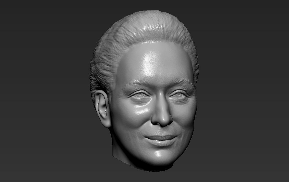 Meryl Streep 3D model | CGTrader