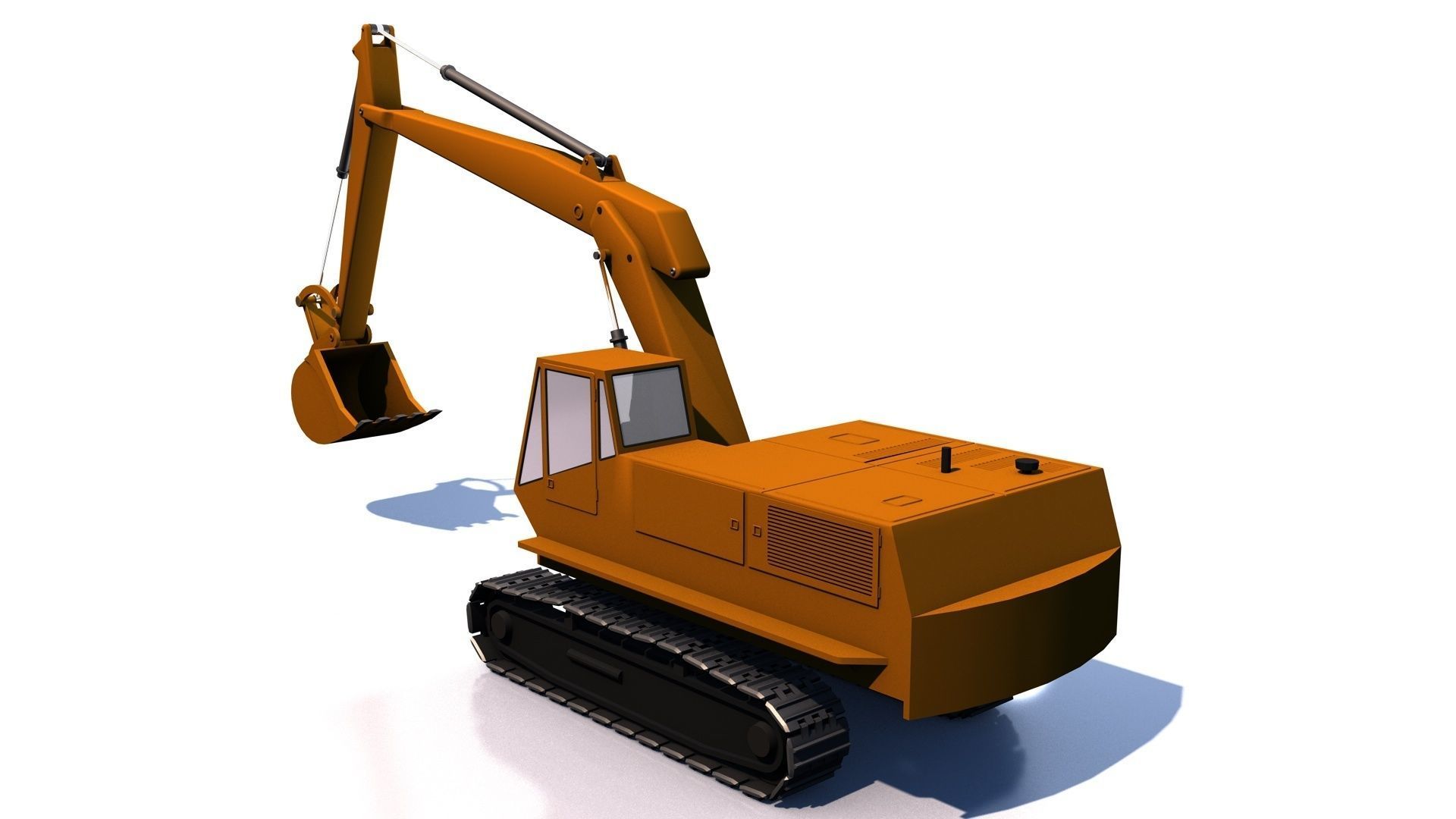 3D model Construction machinery vehicles VR / AR / low-poly | CGTrader