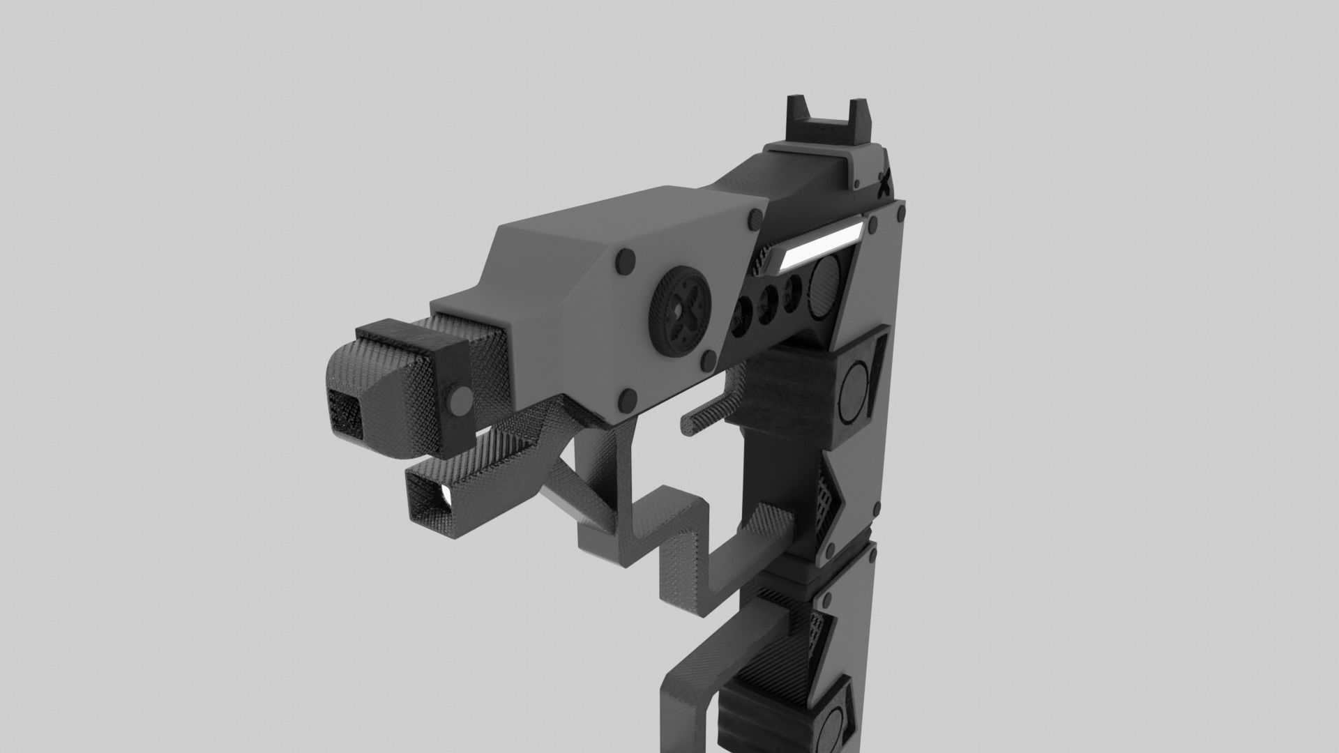 3D model Sci-Fi Guns VR / AR / low-poly | CGTrader