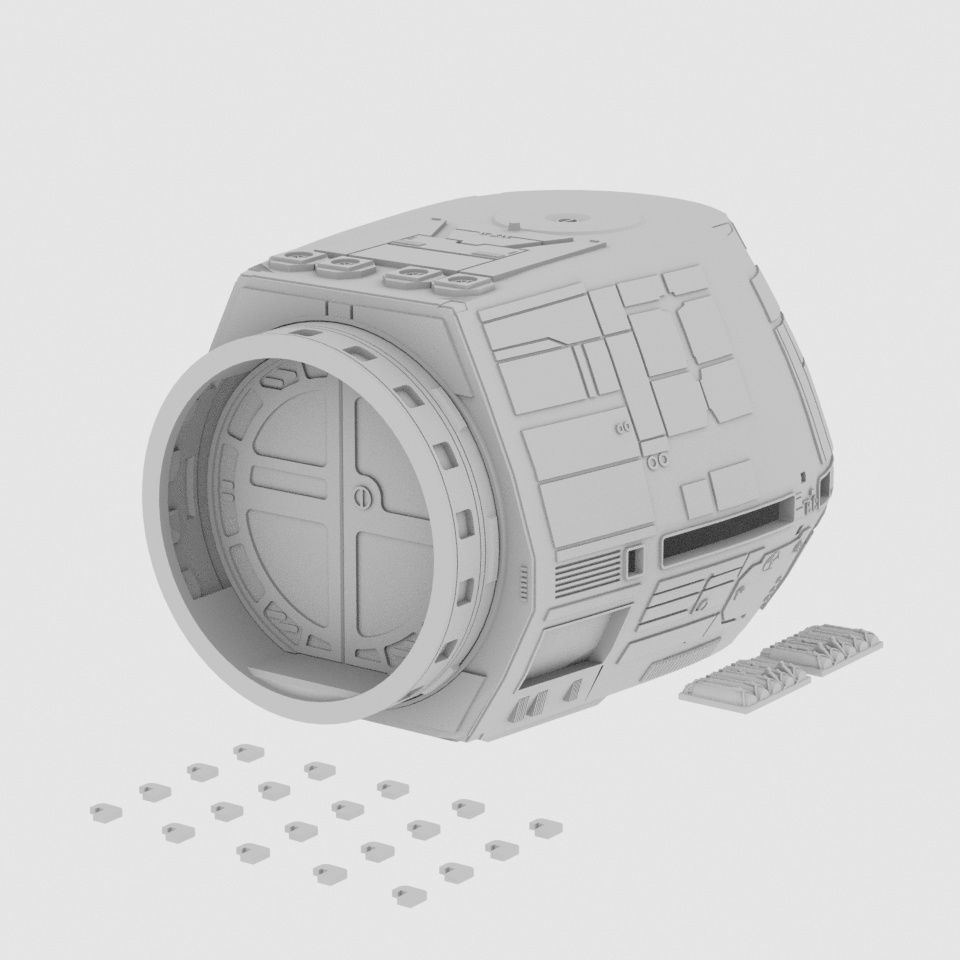 Star Trek TravelPod model kit 3D model 3D printable | CGTrader