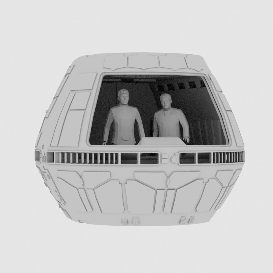 Star Trek TravelPod model kit 3D model 3D printable | CGTrader