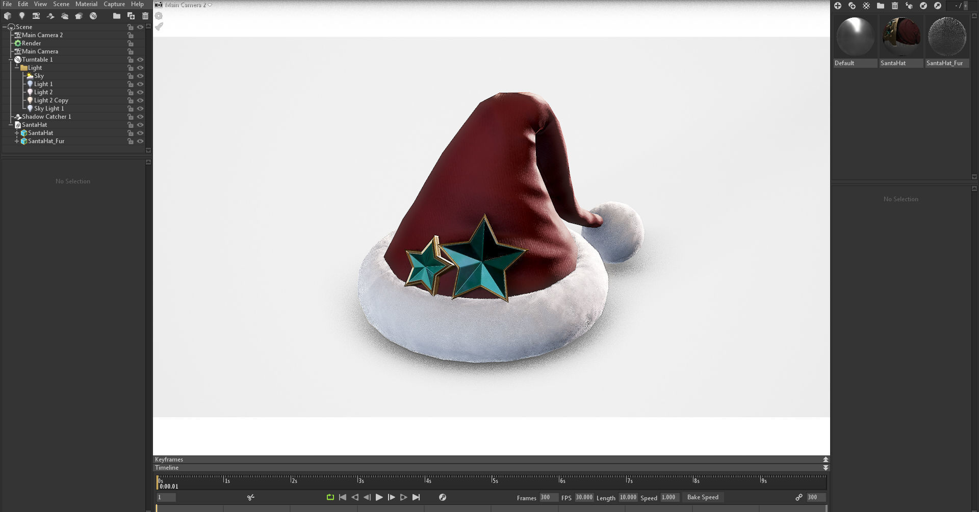 Santa Hat - Game Ready free VR / AR / low-poly 3D model | CGTrader