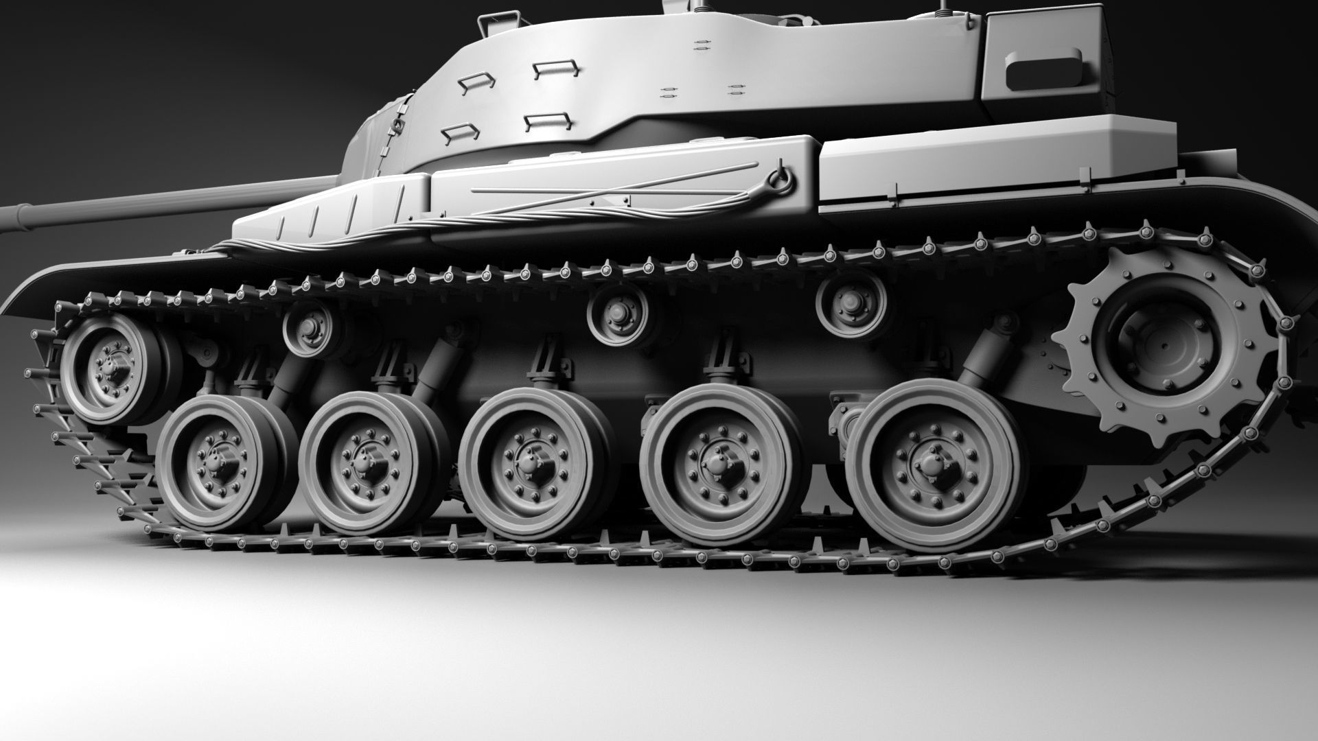m41 walker bulldog 3D model | CGTrader