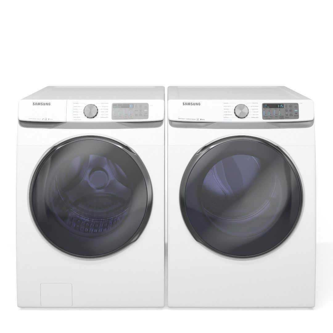 Samsung washer and dryer 3D model | CGTrader