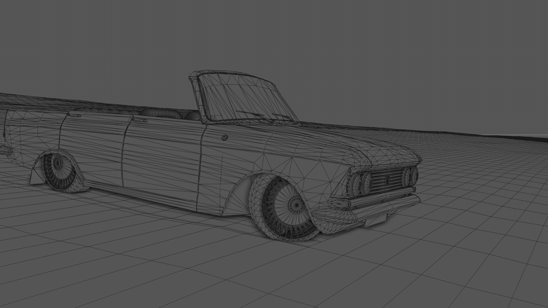 Soviet russian lowrider 3D model | CGTrader