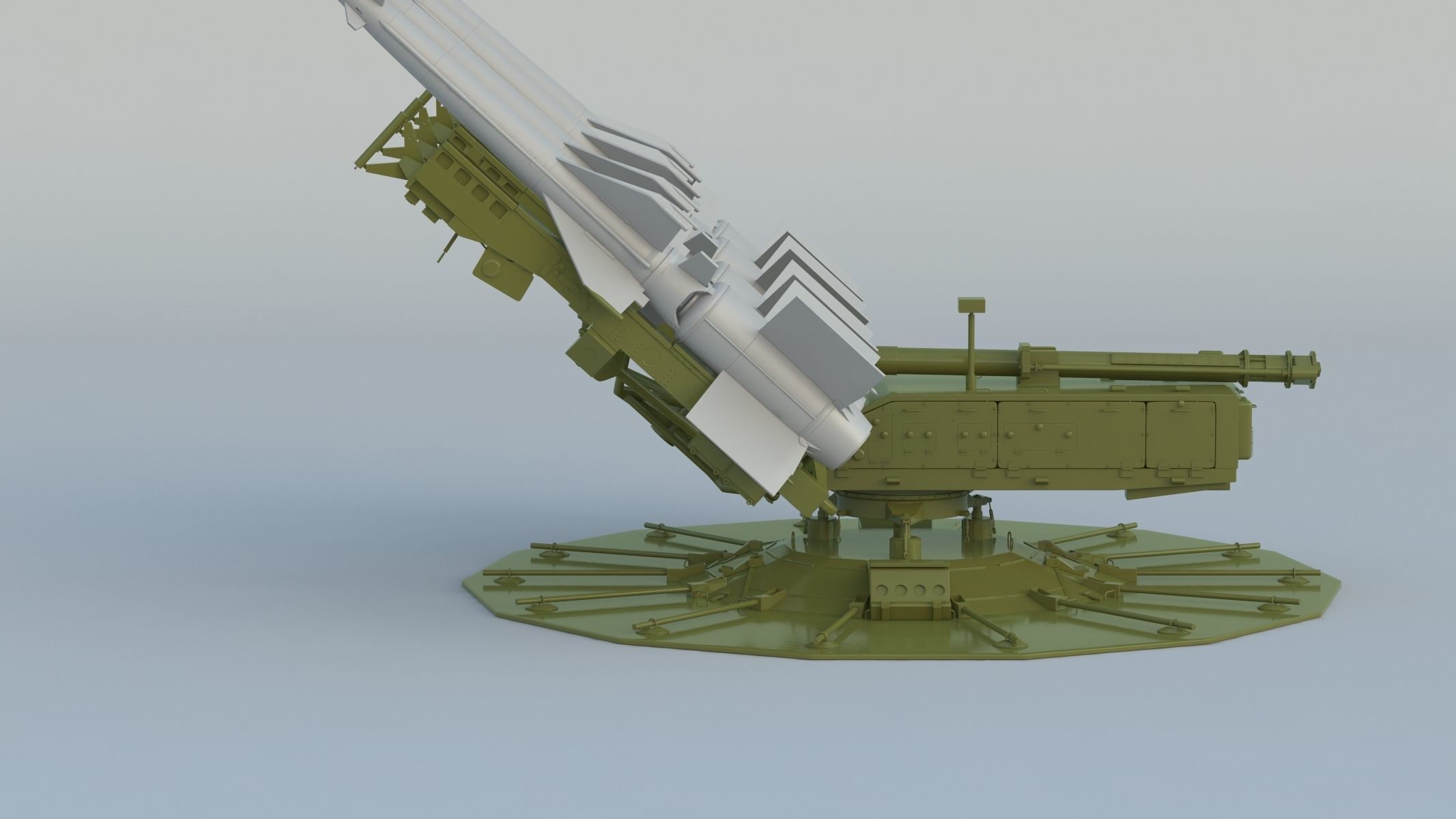 S-125 Neva Pechora SA-3 Goa 3D model | CGTrader