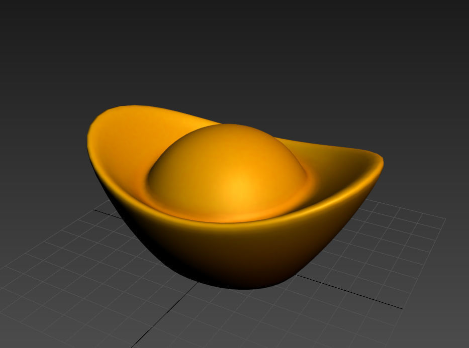 Chinese Gold 3D model | CGTrader