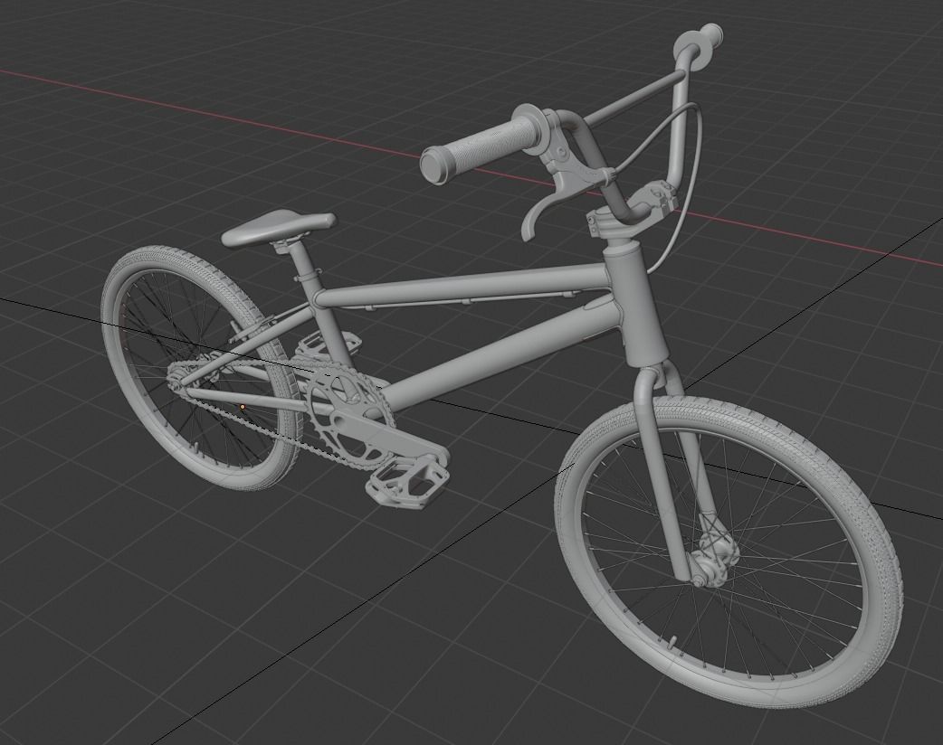 BMX-racing bike 3D model | CGTrader