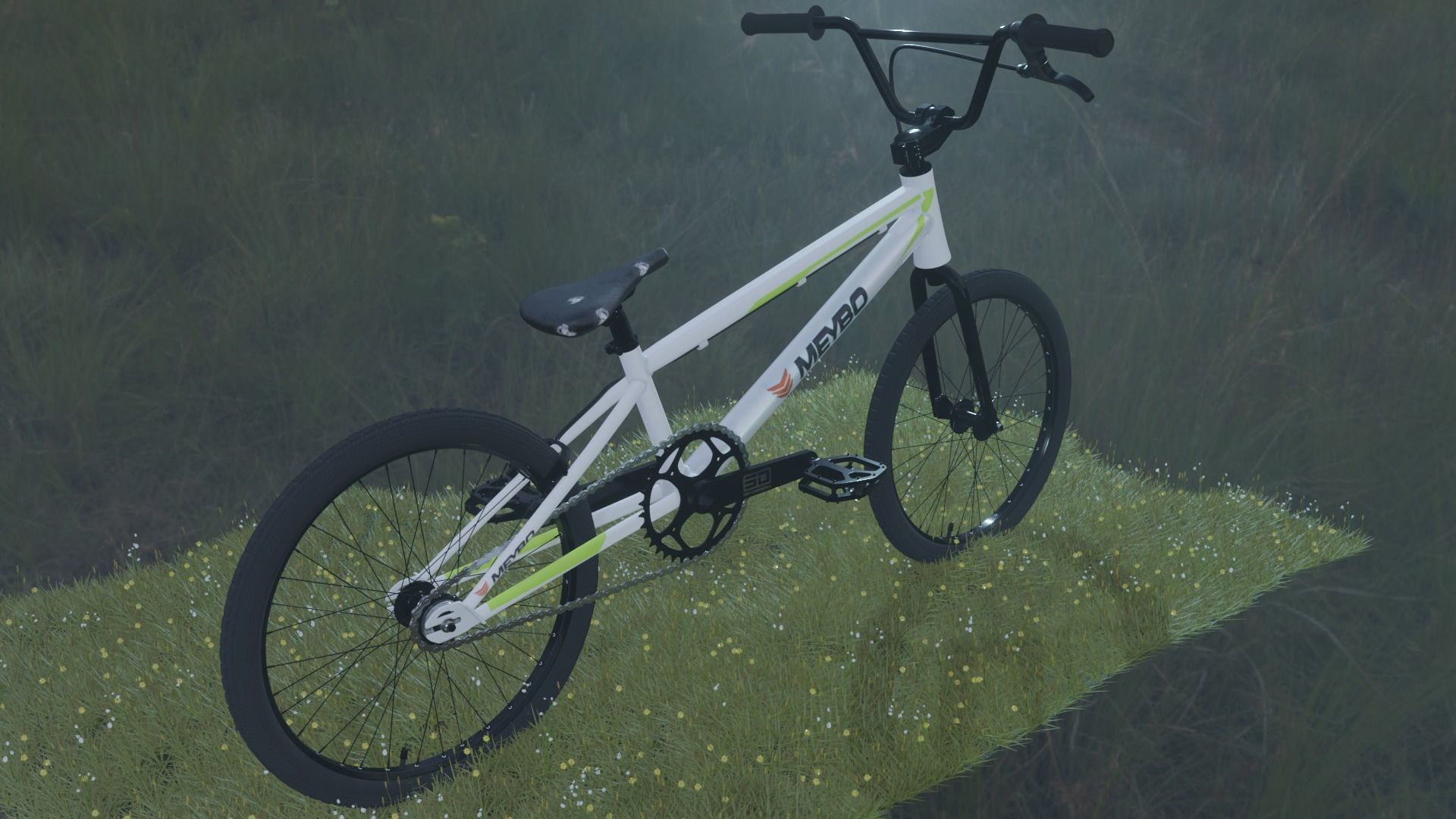 BMX-racing bike 3D model | CGTrader