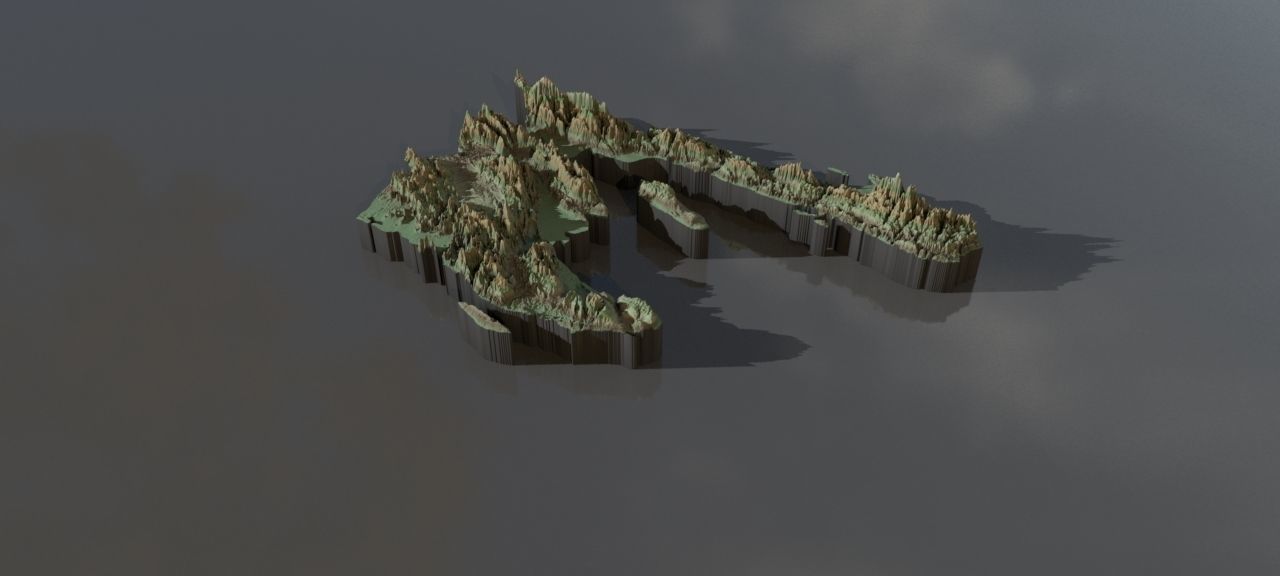 High resolution heightmaps and geometry for Haiti Texture | CGTrader