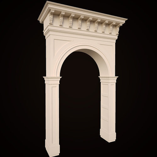 classic arch 3D model | CGTrader