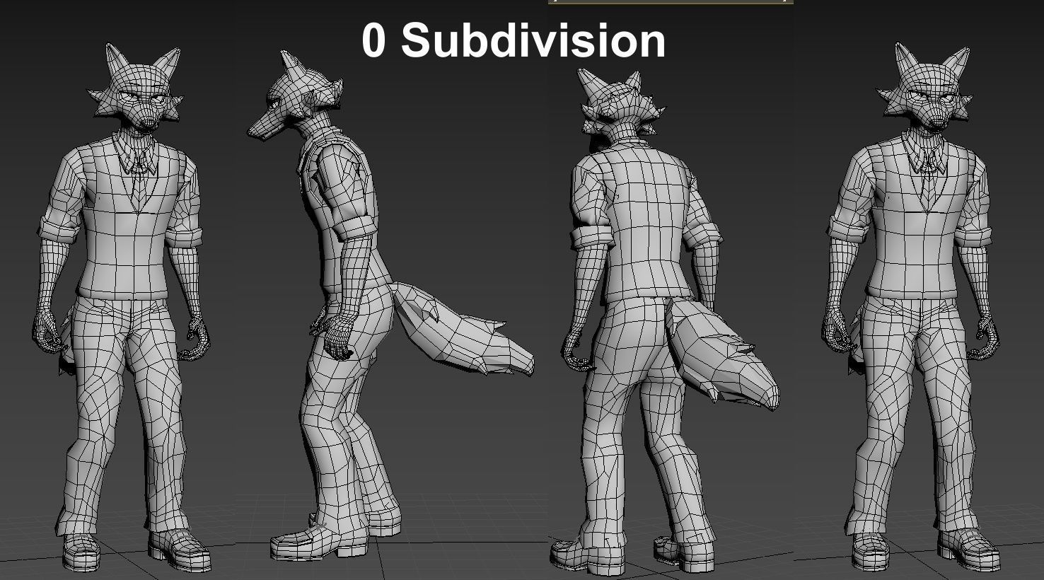 Legosi Beastars Anime 3D model rigged | CGTrader