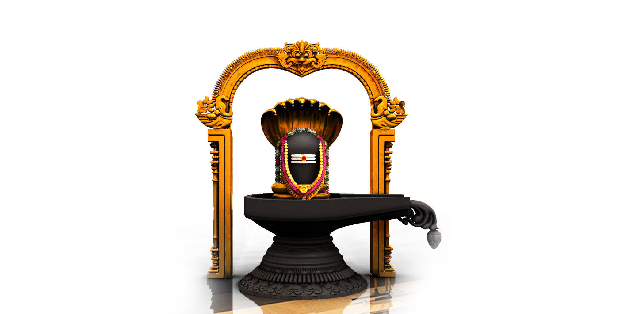 The Shiva Linga 3d model 3D model | CGTrader