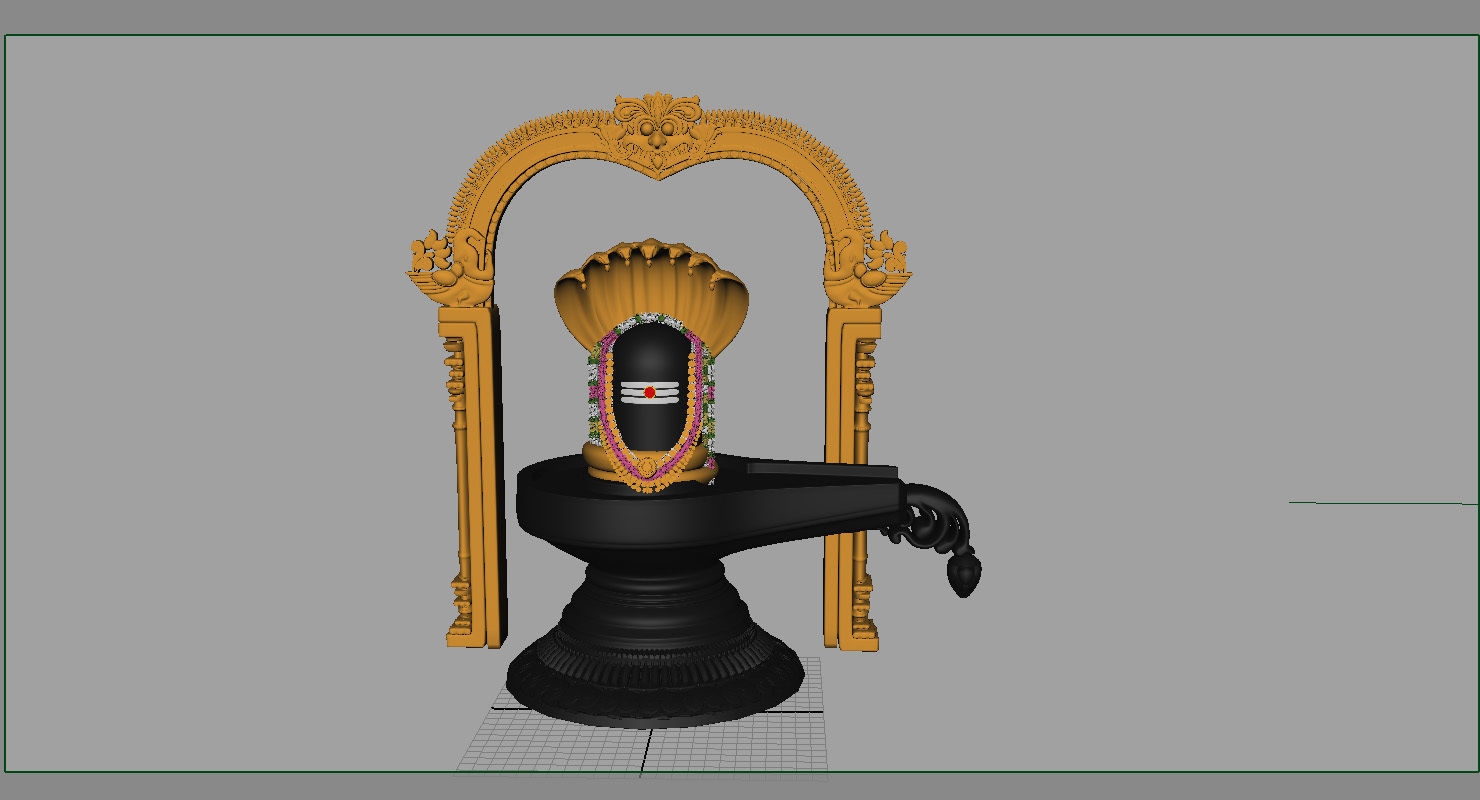 The Shiva Linga 3d model 3D model | CGTrader