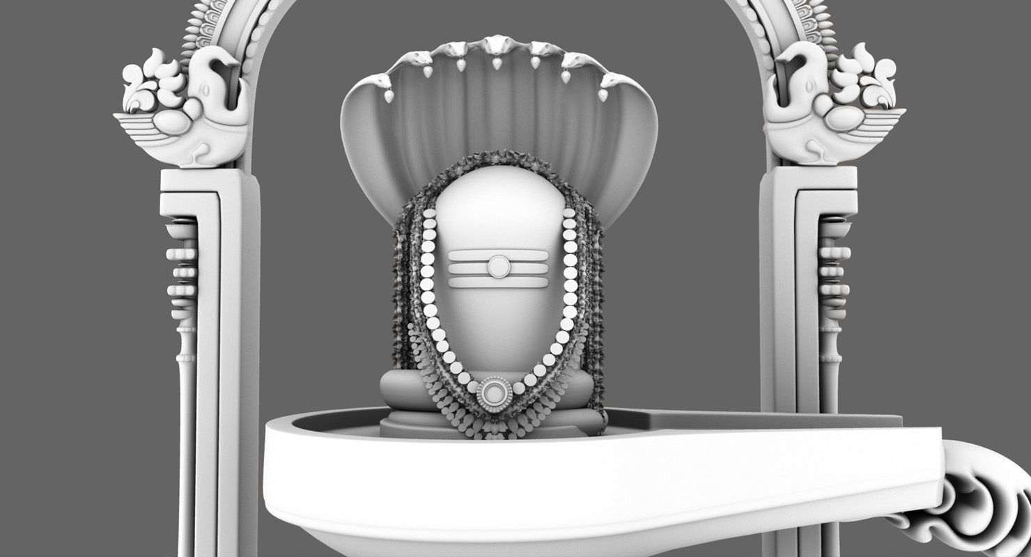 The Shiva Linga 3d model 3D model | CGTrader