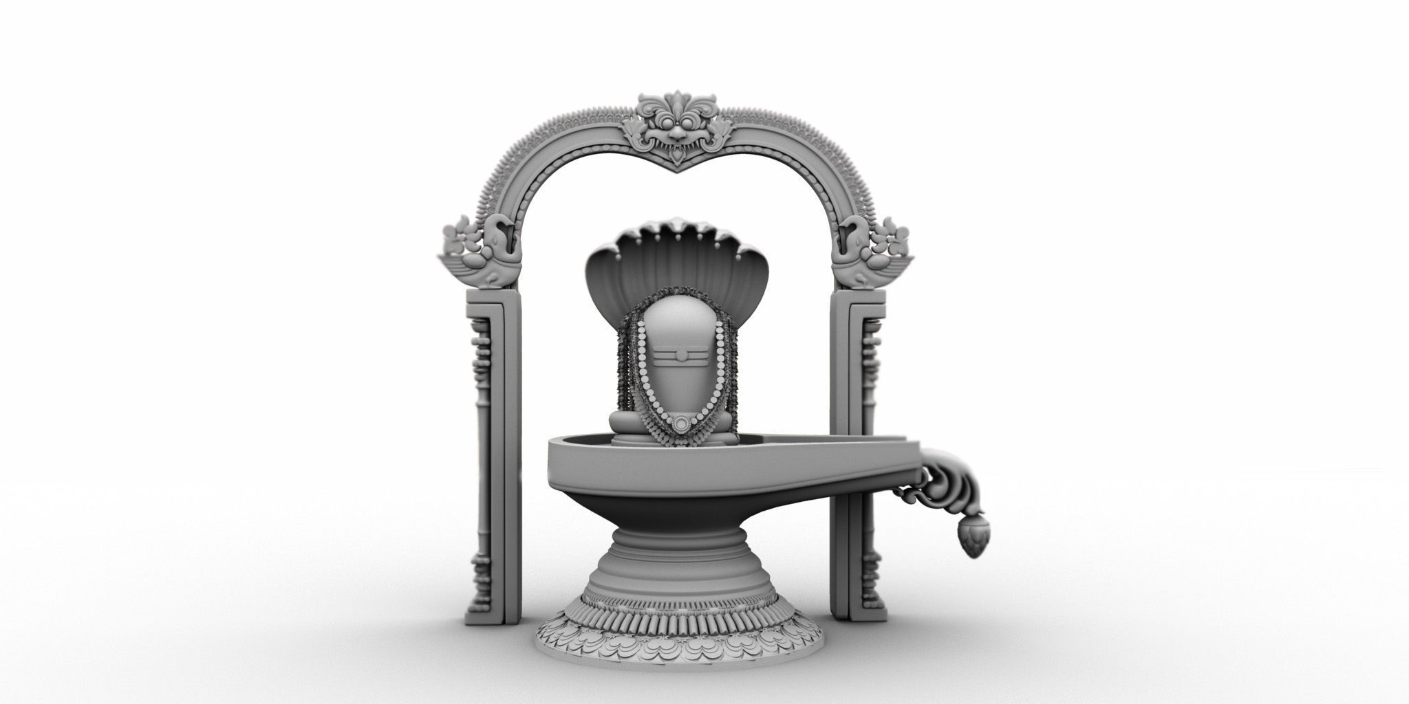 The Shiva Linga 3d model 3D model | CGTrader