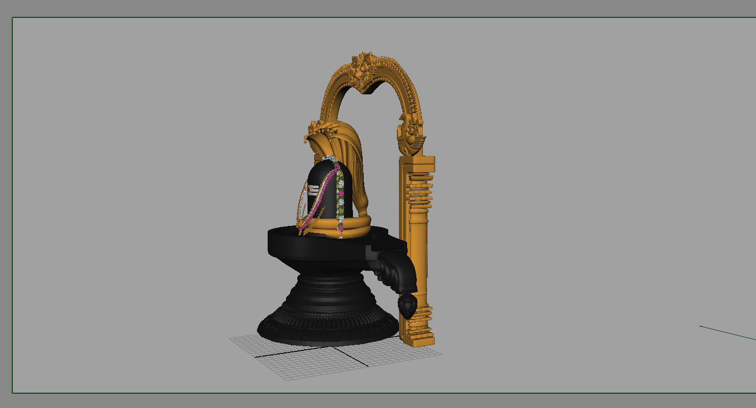 The Shiva Linga 3d model 3D model | CGTrader
