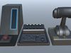 Sci fi Buttons Levers and Gears Vol 1 3D model | CGTrader