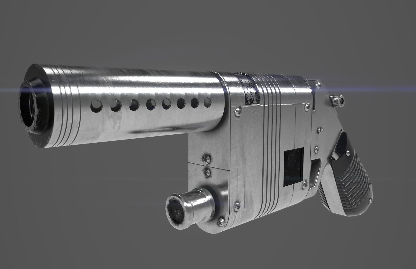 3D model Star Wars Movie Reys -NN14 Blaster VR / AR / low-poly | CGTrader